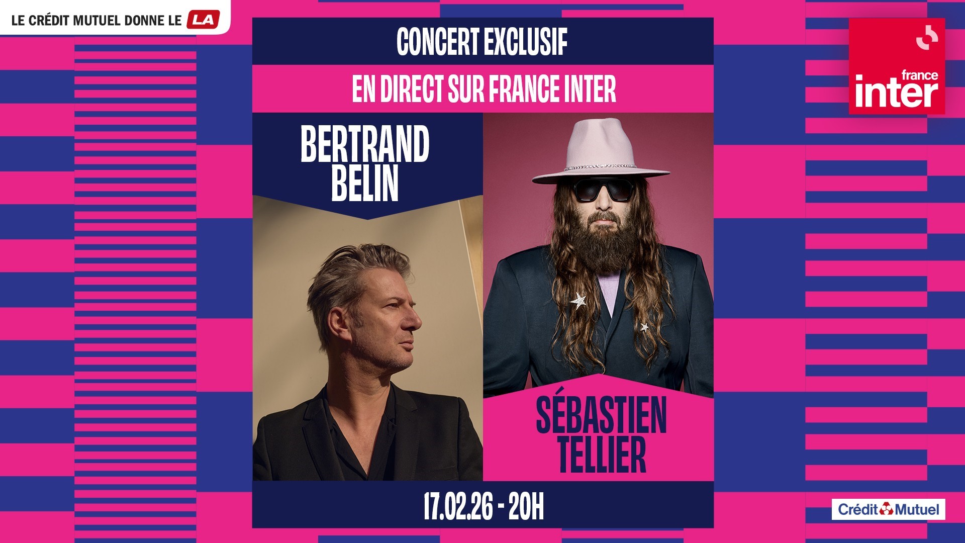 Concert exceptionnel de Bertrand BELIN & Sébastien TELLIER | Maison de ...